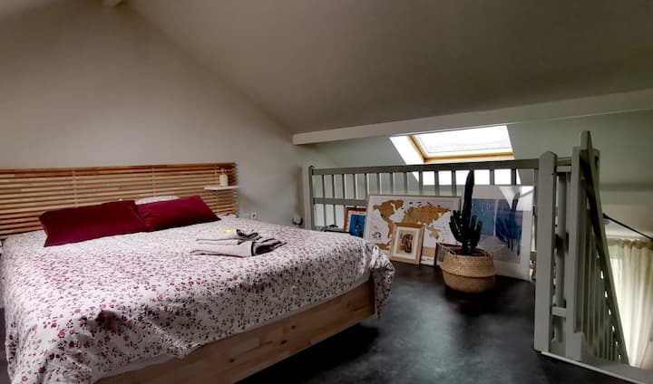 Charmant Duplex - 5min From City Center & Train - Reims