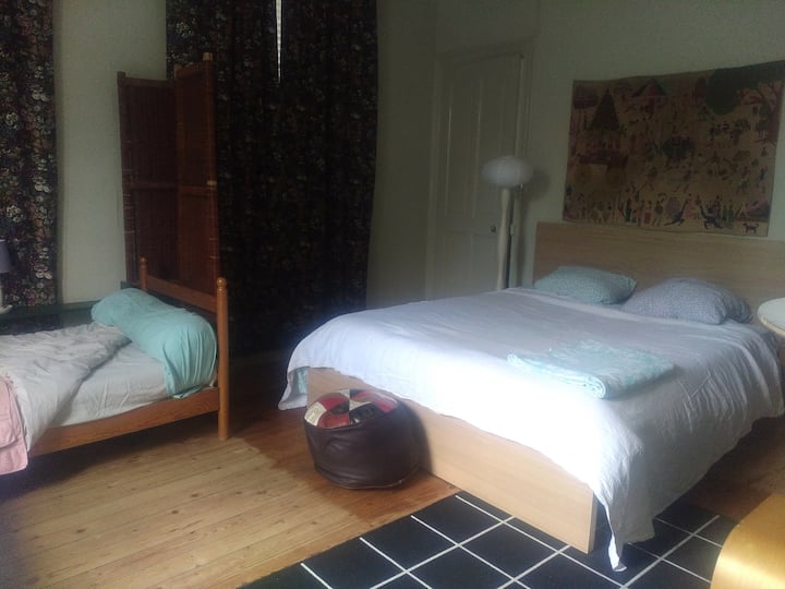 Grande Chambre Pour 5 Entre Rue Et Jardin - Voiron