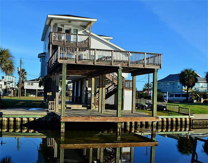 Hermosa Bay View Water Front Canal Home ... La Escapada Perfecta! - Jamaica Beach