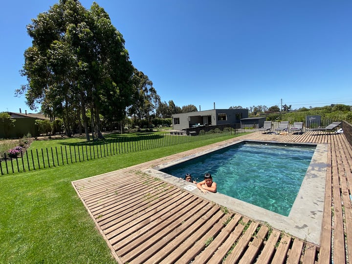 Santo Domingo, Con Piscina. Acogedor Y Lindo! - Santo Domingo, Chile