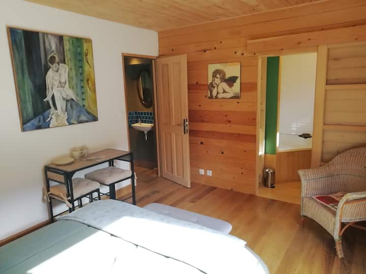 Chambre Indépendante Avec Terrasse . - Isère