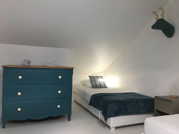 Maison De Vacances Tranquille à 800 M  De La Mer - La Richardais