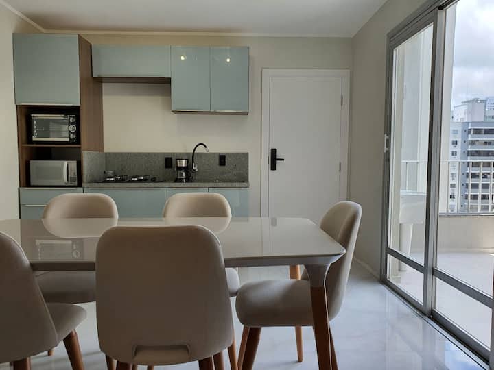 Apartamento Novo Na Av Brasil, Perto De Tudo. - Balneário Camboriú