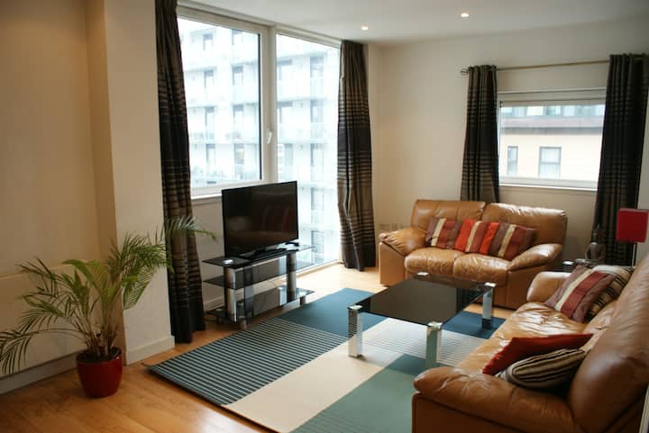 Glasgow Harbour Apartment By River Clyde, West End - Glasgow