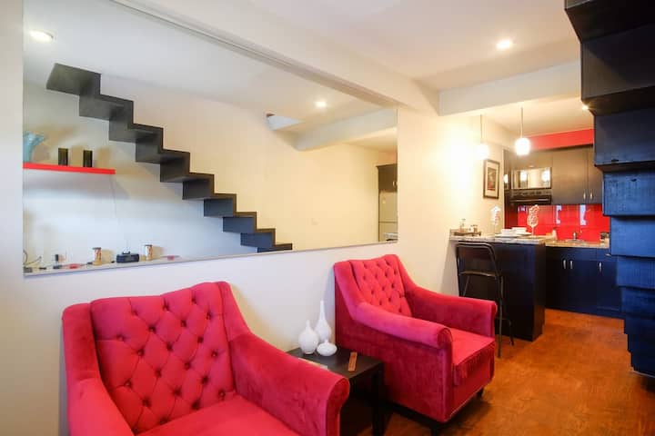Lovely Apt At Downtown|w/ Tv|wifi| Facturamos* - Ensenada