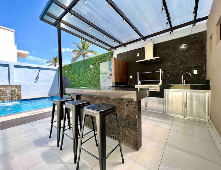 Casa En Fracc Residencial Velamar - 坦皮科