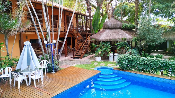 Suit5 Grande 1oa,prox Vila/praias, Casa Sóhóspedes - Ilhabela