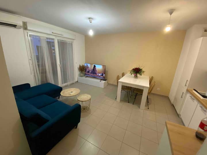 Superbe Appart Proche Plage Vélodrome Parking Terr - Marseille