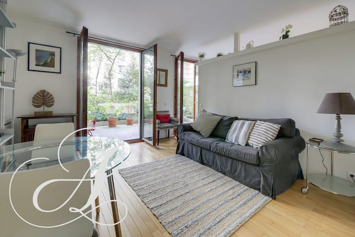 Vanille, Studio Alcôve, Terrasse, Paris 15e - Paris