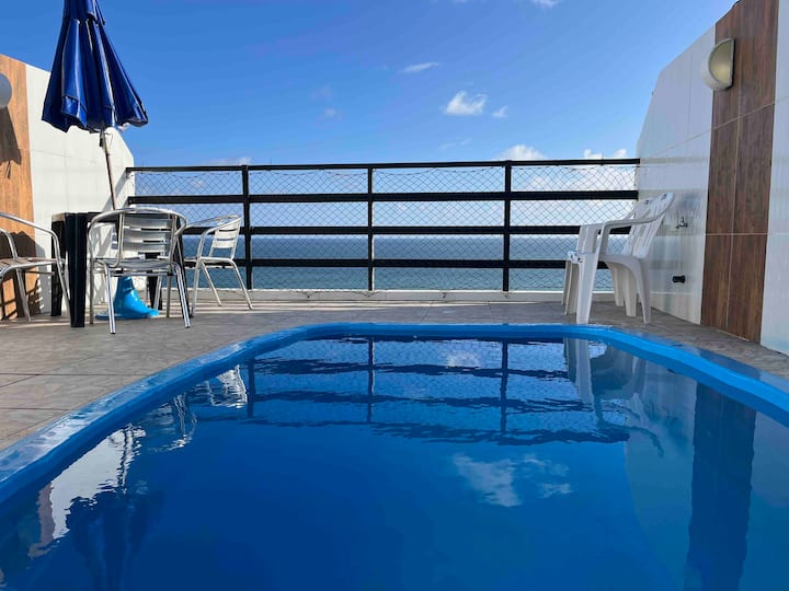 Cobertura: 3/4 Com Piscina Privativa E Vista Mar - Rio Vermelho