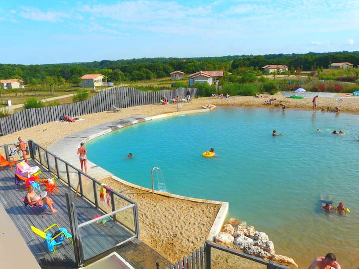 Chalet Au Domaine Du Pré - Le "Lisa-rose" - Brem-sur-Mer