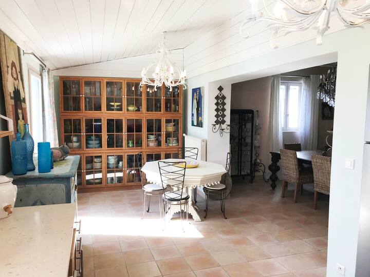 Appartement, Chambre Bleue, Dans Mas De Charme - Carpentras