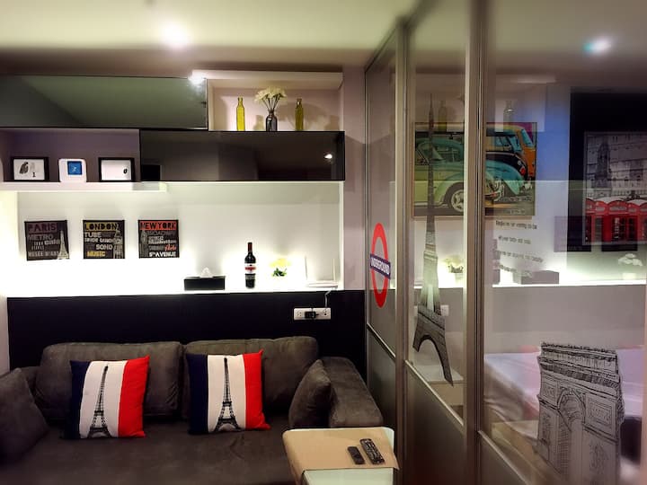 Lpn Joomtien Pattaya. Fl.18 ,5 Min To Beach Modern - Pattaya City