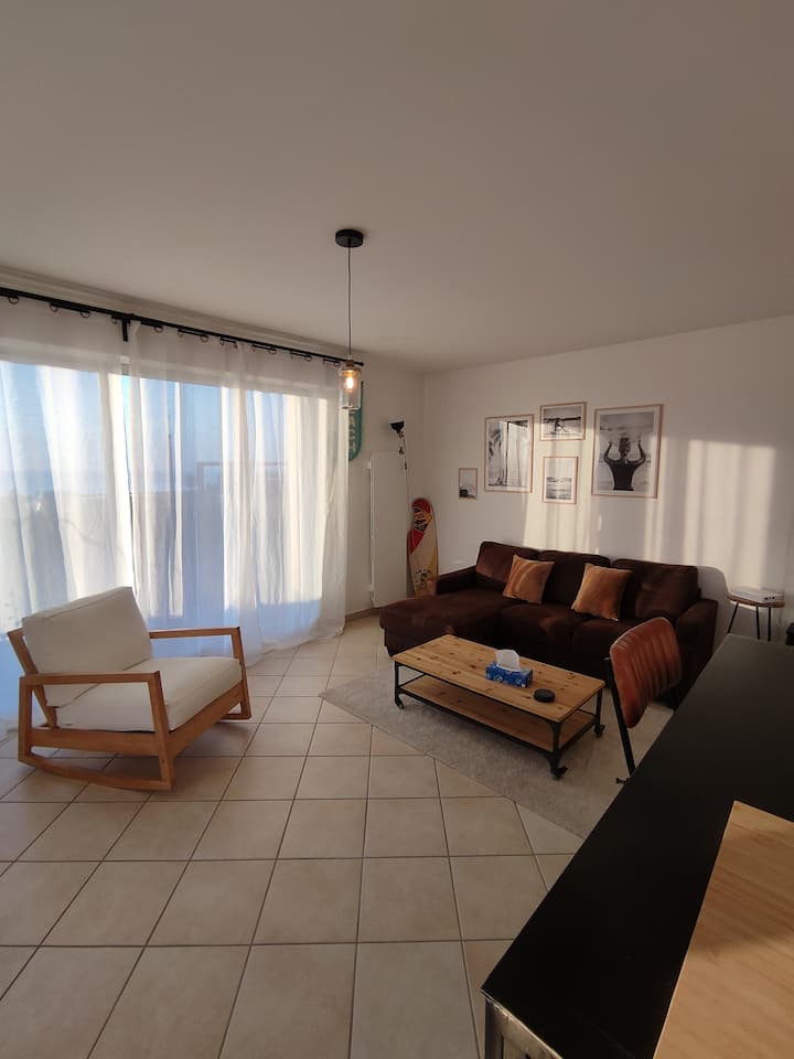 L'atlantide - Appt 2 Pers - Vue Sur L'océan - Saint-Michel-Chef-Chef