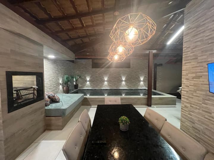 Casa Encantadora Com Piscina Em Carneiros-pe - Praia dos Carneiros