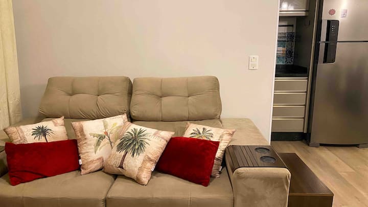 Apto Inteiro C/ Ar, Garagem 5 Estrelas 2 Quartos! - Navegantes