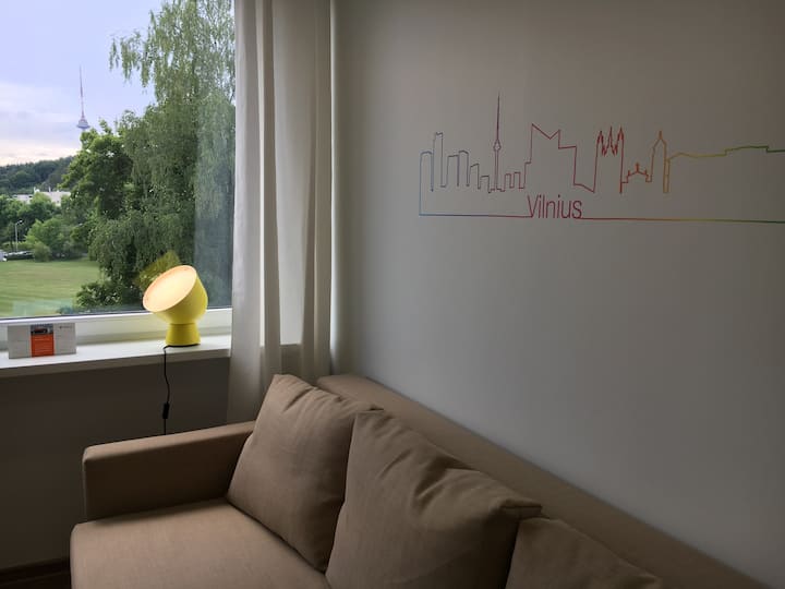 Cozy Studio In Most Popular District Among Locals - Vilnius