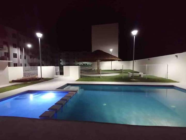 Extraordinario Departamento Con Alberca - Cancún