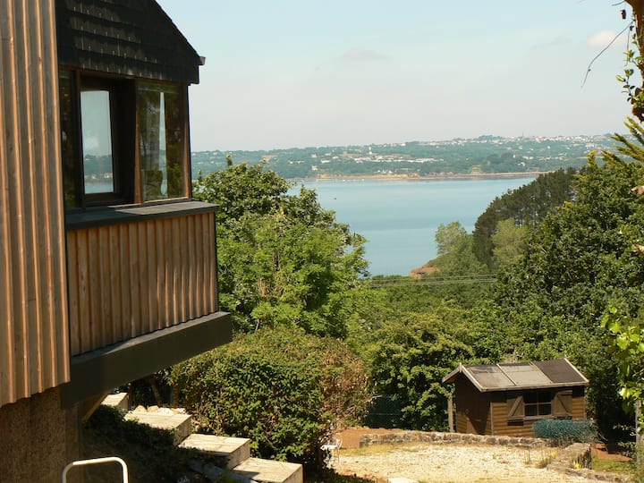 Maison En Bois Vue Mer - Finistère - Crozon