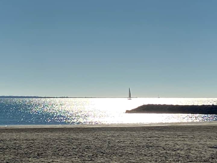 Appart T2 Vue Mer Première Ligne Parking Privé - La Grande-Motte