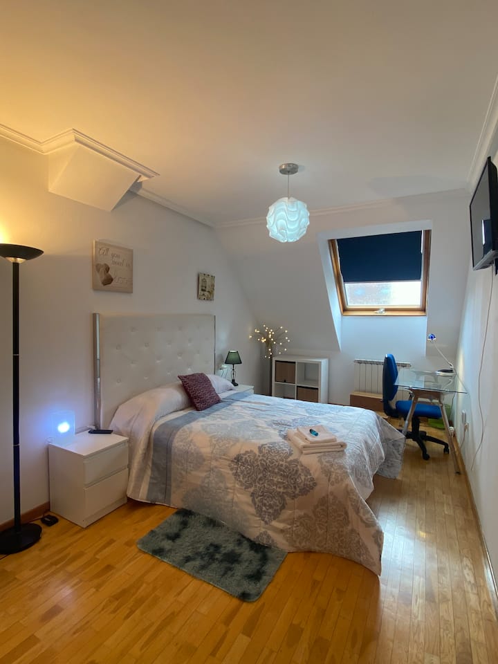 Habitación 2a + Baño Compartido*televisión Wi-fi - 萊昂