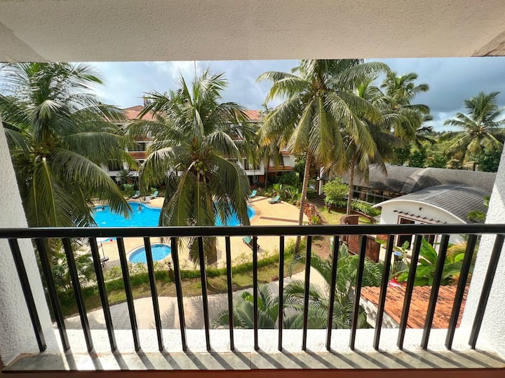 Pool View 2bhk Duplex Penthouse In Anjuna - Anjuna