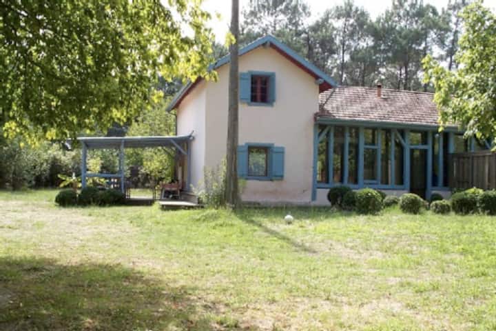 Maison Landaise Dans Parc Boisé Option Roulotte - Vieux-Boucau-les-Bains