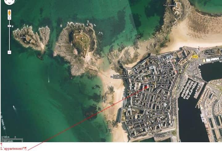 Appartement Intra-muros,  74 M² Sur Cathédrale - Saint-Malo