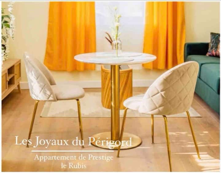 Appartement De Prestige Le Rubis - 40m2 *Clim* - Périgord