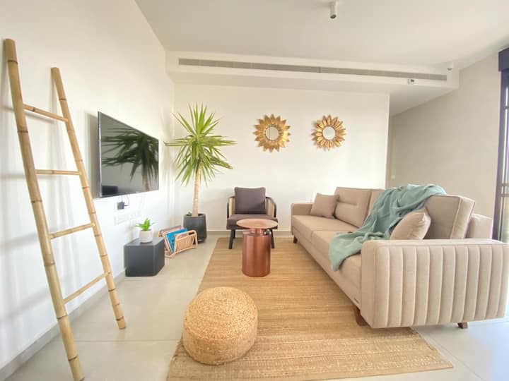 ★Boutique 1br Apt.| 4 Sleeps | Elevator | Balcony★ - Tel Aviv