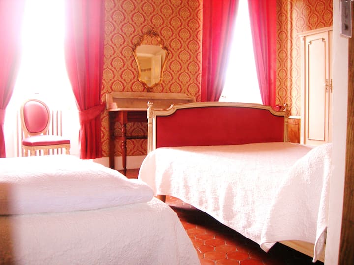 Grande Chambre Triple Avec Vue Sur La Vallée - L'Île-Rousse