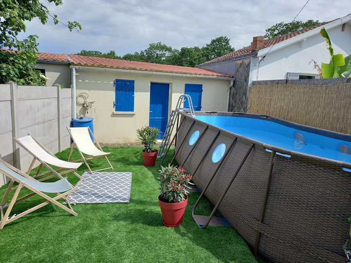 Maison Pornic éQuipée, 7 Couchages, Proche Plage. - Pornic