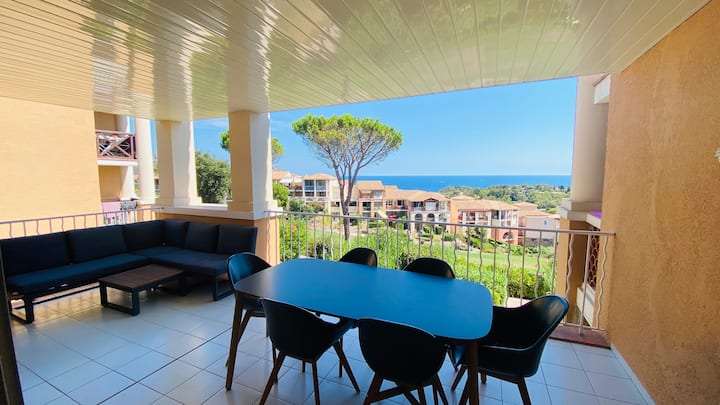 Très Beau T3- 2ch, 4 Pers, Village Cap Estérel - Saint-Raphaël