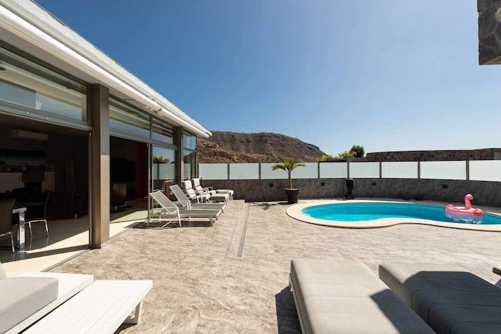 Villa Exclusiva Con Piscina Climatizada Y Jacuzzi - Puerto de Mogán