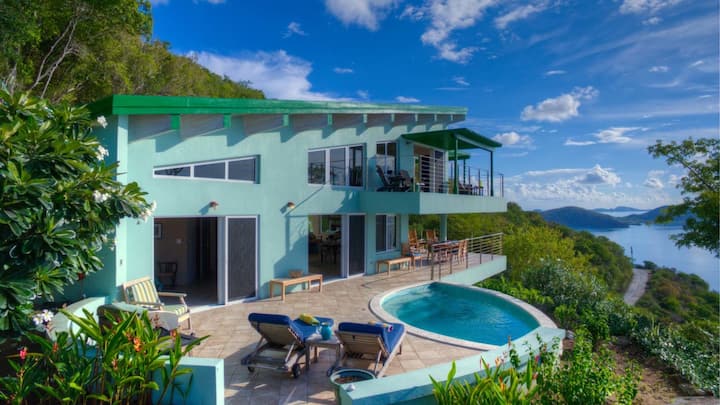 Seaglass, 4 Guests, Pool, Views, Close To Beach - U.S. Virgin Islands