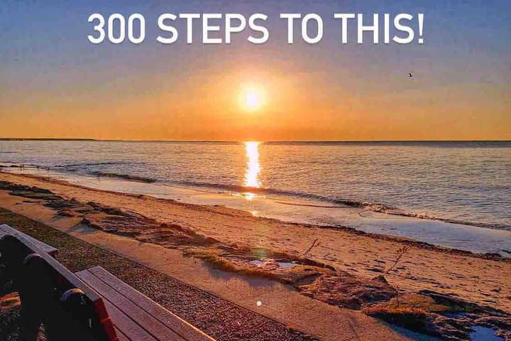 300 Steps To Ocean★firepit★pet Ok★bikes★bbq - West Dennis Beach, MA