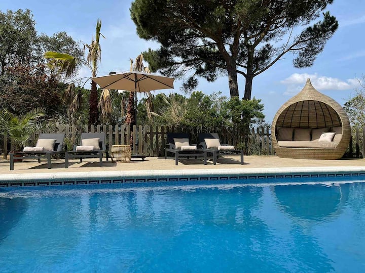 Prachtig Zeezicht, Villa Roca Brava, 10 Pers. - Blanes