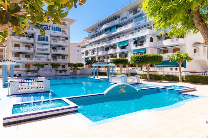 Er-129 Studio With A Pool 200m From The Beach - Torrevieja