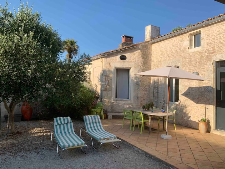 Maison 2 Pièces Grande Cour Bbq - La Brée-les-Bains