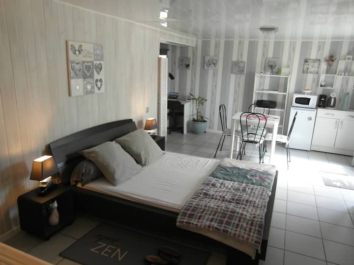 Chambre Tout Confort Donnant Sur Jardin - Montluçon