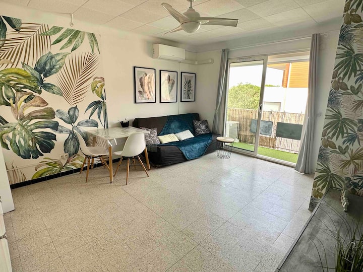 Grand Studio Cosy à 300m De La Mer Avec Parking - ibis Styles Perpignan Canet En Roussillon