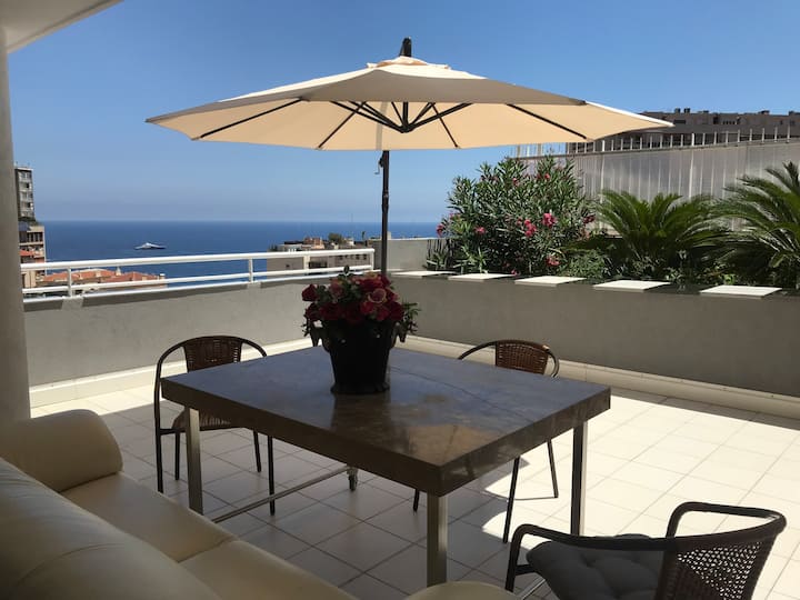 Monte-carlo Luxury Residence 130m2 See View - Beausoleil
