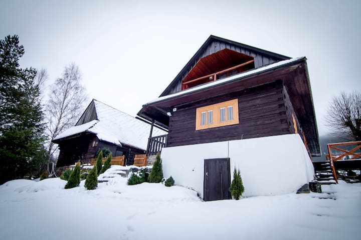 Cozy Log Cabin In Beautiful West Tatras. - Huty