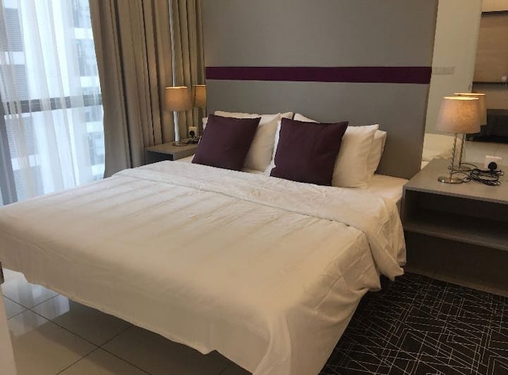 The Robertson 1br King Bed Bukit Bintang Klcc 28fr - Kuala Lumpur