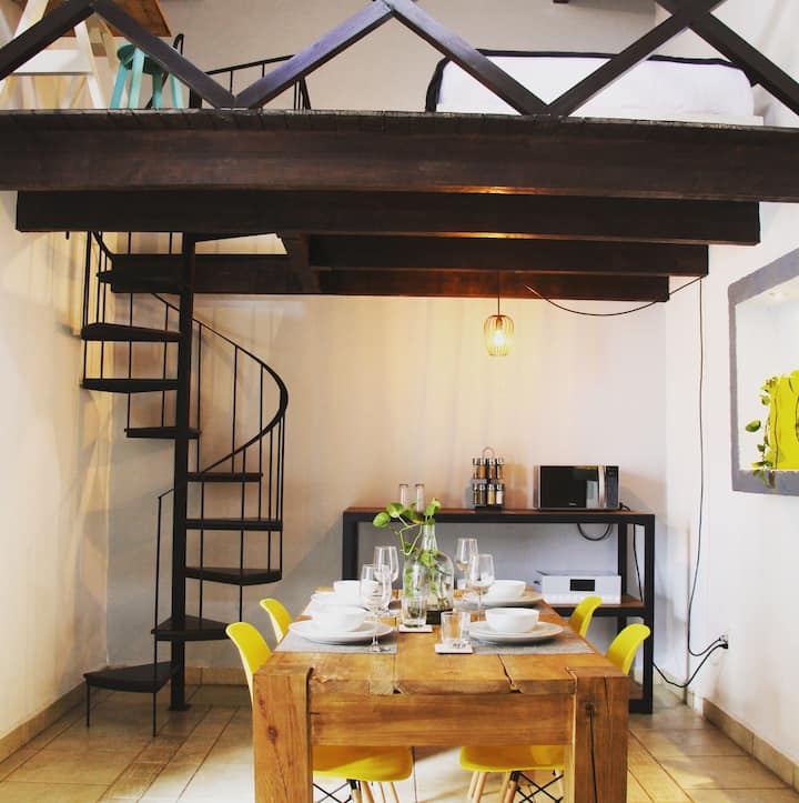 » Loft Historic Center• 350 Mbps •Total Autonomy - Querétaro