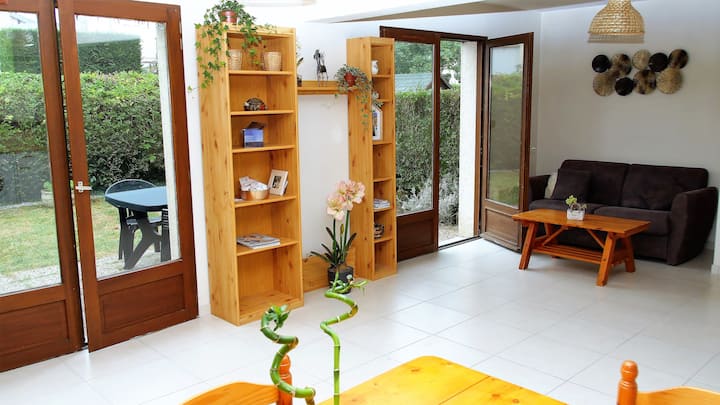 Maison Charmante Proche Plage Avec Jardin - Plage de Benerville-sur-Mer
