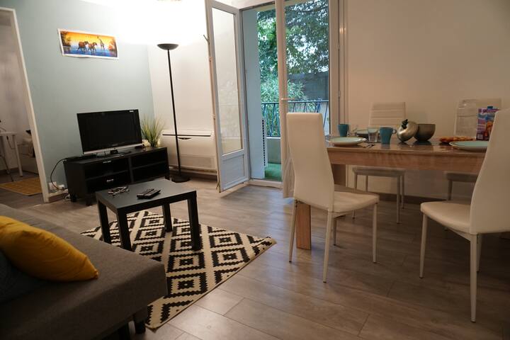 Bel Appart Confortable  Biensitue Terasse Parking - Montpellier