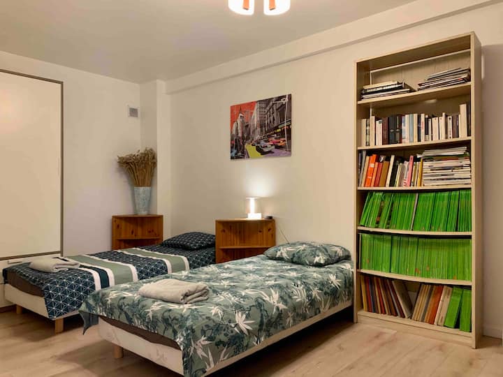 Cozy F2 Avec Jardin, Parking Gratuit, Proche Paris - Boulogne-Billancourt