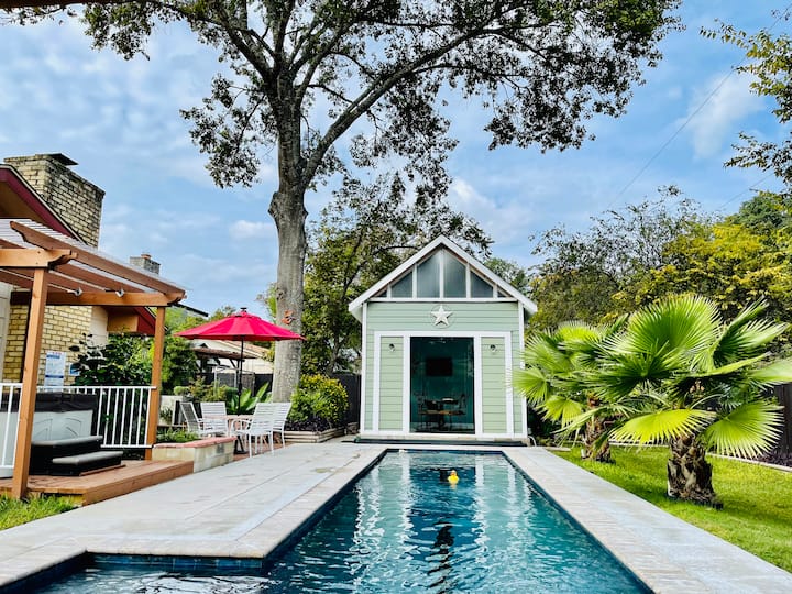 Red Oak Bungalow With Beautiful Pool! So Relaxing - Cresta Bella – San Antonio