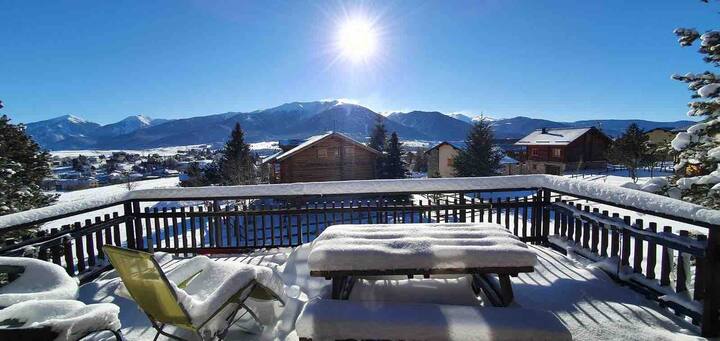 Chalet En Bois Avec Grande Terrasse Plein Sud - Pyrénées-Orientales